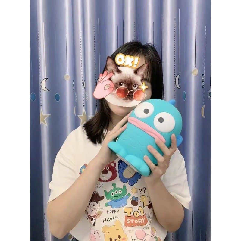 Kawaii Sanrio Character Hangyodon Pat Light Toys For Girl's Birthday ...