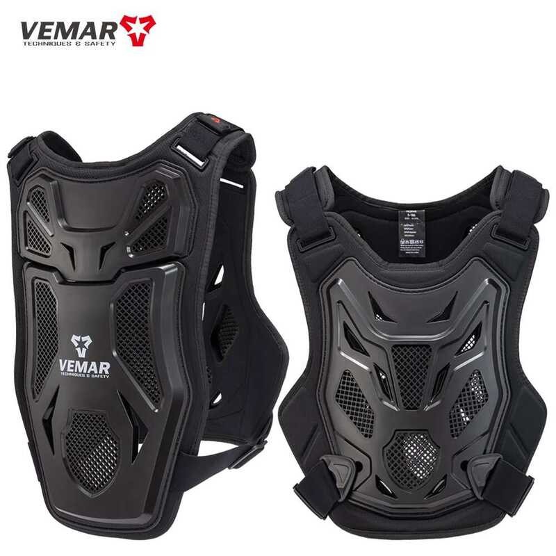 A0 VEMAR 3 New Motocross Armor Motorcycle Jacket Moto Vest Back Chest ...