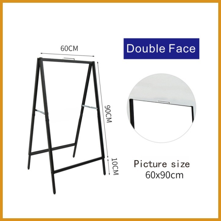 ۞ ╳ A Type Foldable Stand Signage / Floor Sign Sintra Board Menu ...