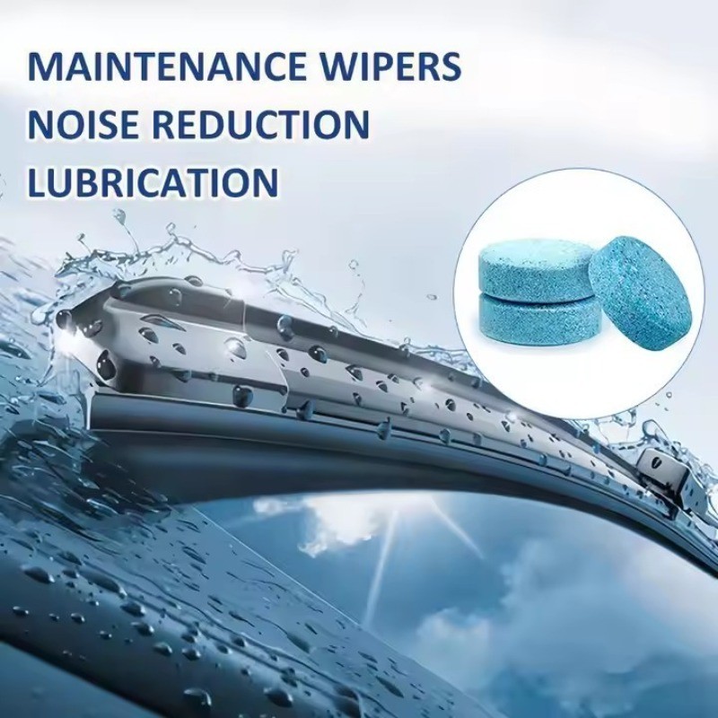 Multifunctional Windshield Washer Tablets Fast Dissolving Wiper Fluid ...