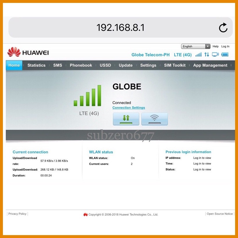 ∫ ☮ GLOBE POCKET WIFI E5573C 4G LTE OPENLINE/UNLOCKED ( WLAN/ WiFi ...