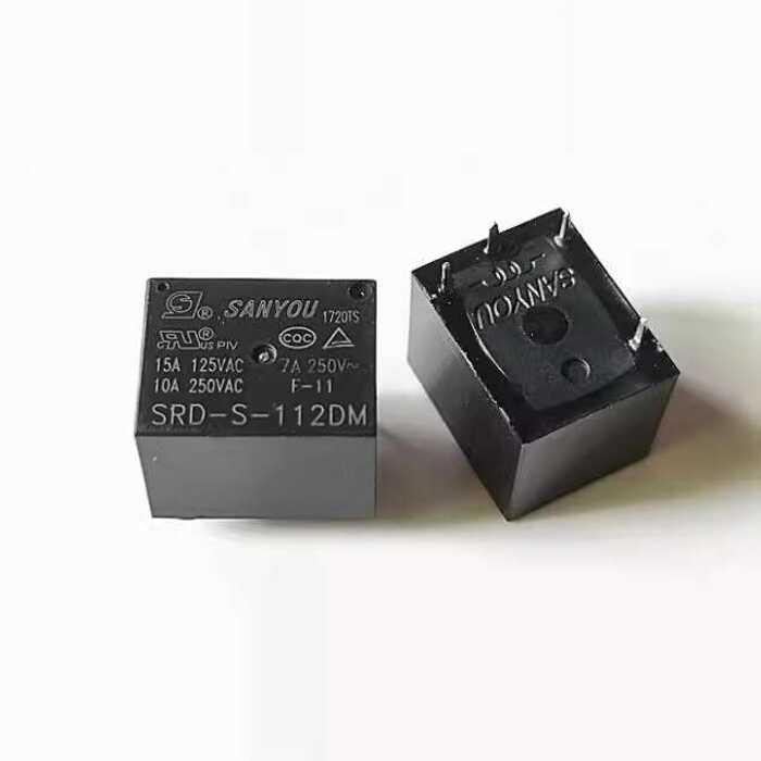 Original Sanyou power relay SRD-S-112DM 4-pin 12V one normally open ...