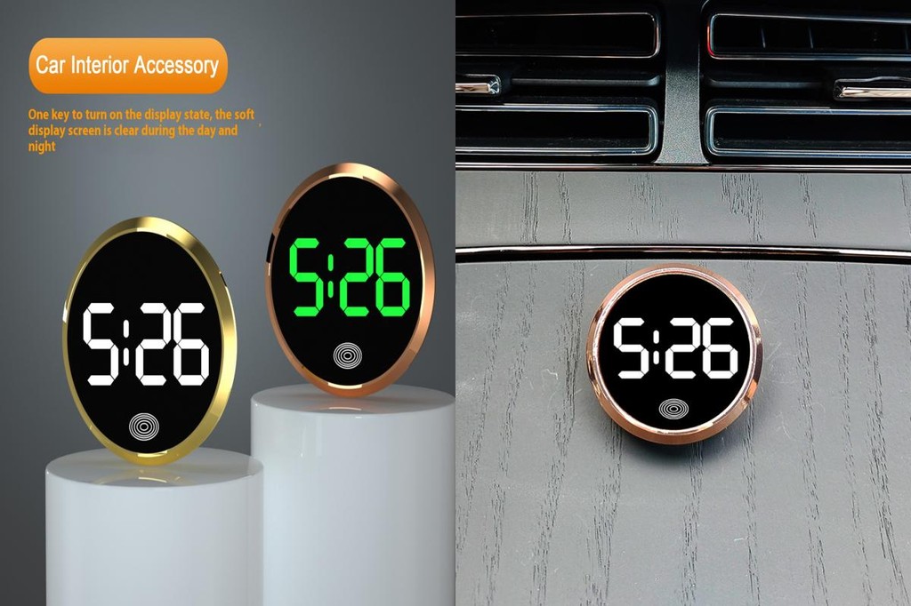 costless Easy Installation Car Clock Digital Clock with Led Time ...