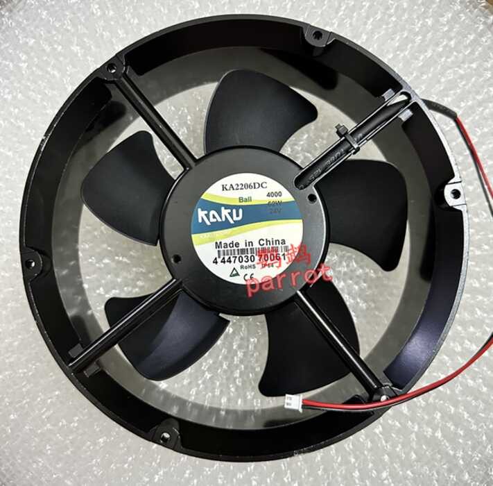 Ka2206dc Kaku/Kagu 24V 22060 Circular Fan Double Ball Industrial ...