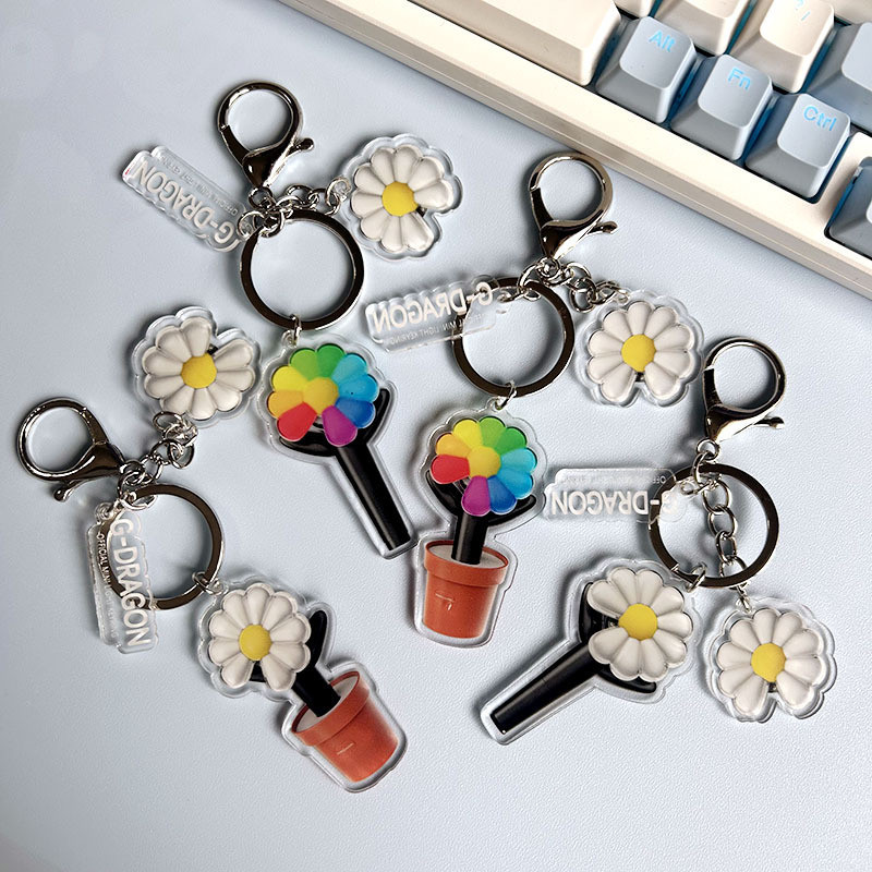 BIGBANG G-DRAGON Light Stick Keychain Acrylic BIGBANG GD Lightstick ...