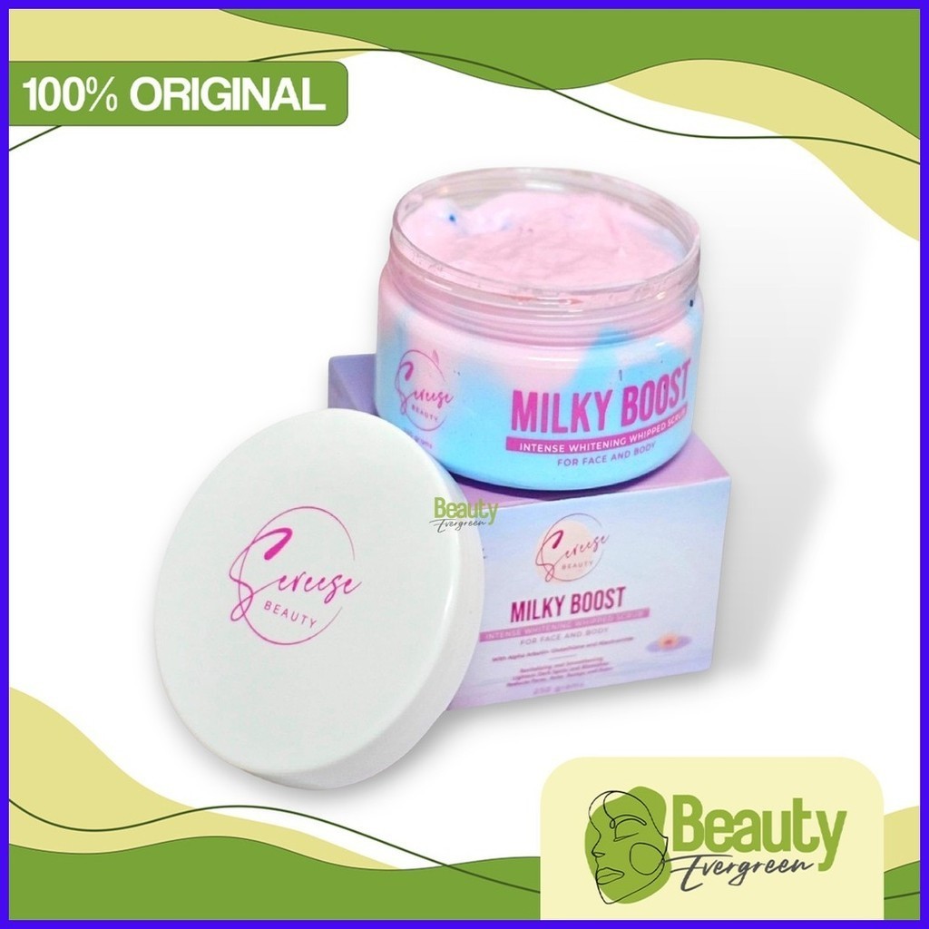 ۞ SEREESE BEAUTY MILKY BOOST FACE & BODY WHIPPED SCRUB INSTANT ...