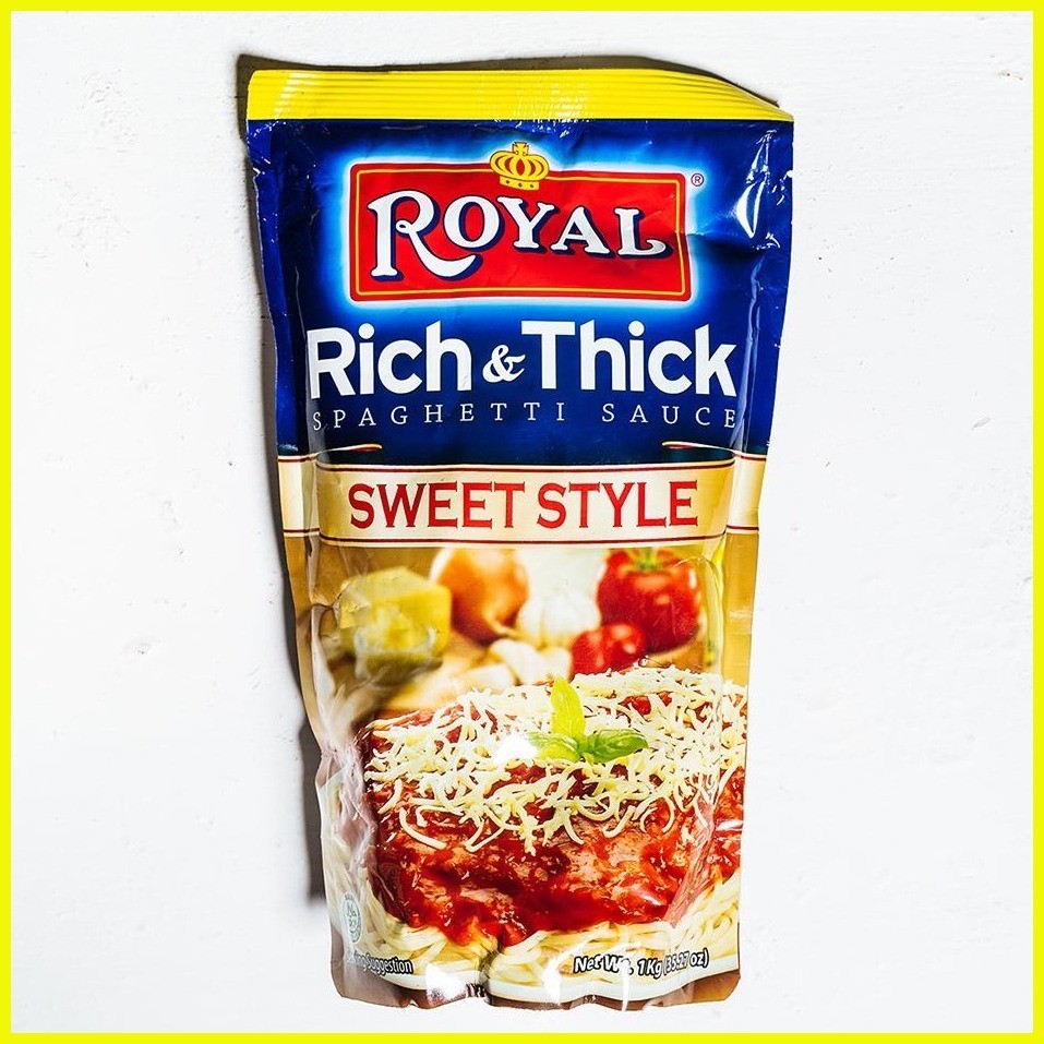 ☁ ﹊ Royal Rich and Thick Spaghetti Sauce Sweet Style ( 1kg ) | Shopee ...