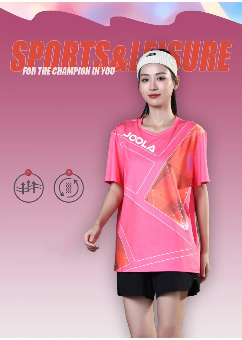 Original JOOLA 3212 Table Tennis Clothing Summer Sport Outfit ...