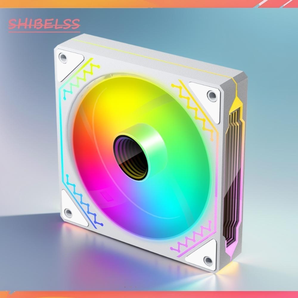 ˇ [shibelss.my] 120mm Chassis Fans 1800 RPM 5V 3Pin ARGB 4PIN PWM ...