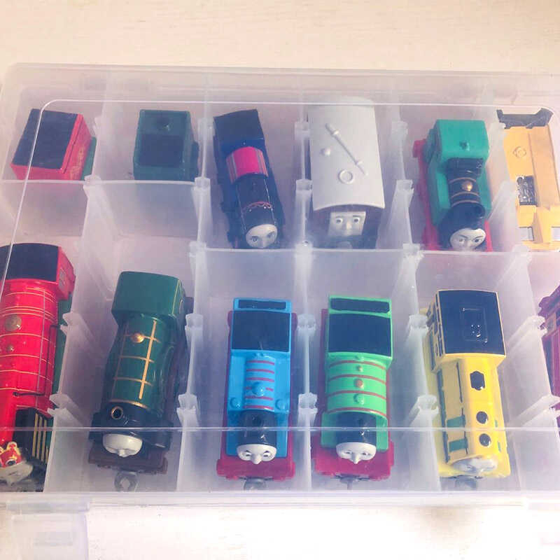 Friend Thomas And Portable Plastic Storage Box Hold 12 Trains Model ...