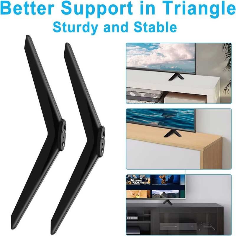 With Base Compatible 32 40 43 49 50 55 75 Inch 4K UHD HDR Roku Smart Tv ...