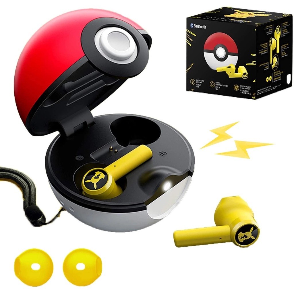 (2 Year Warranty) Razer Pokemon Pikachu True Wireless Bluetooth Headset ...