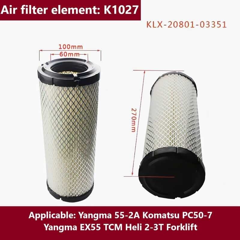 K1027 , Angkop Para Sa 55-2A, Komatsu Pc50-7, Yangma Ex55, TCM Heli 2 ...