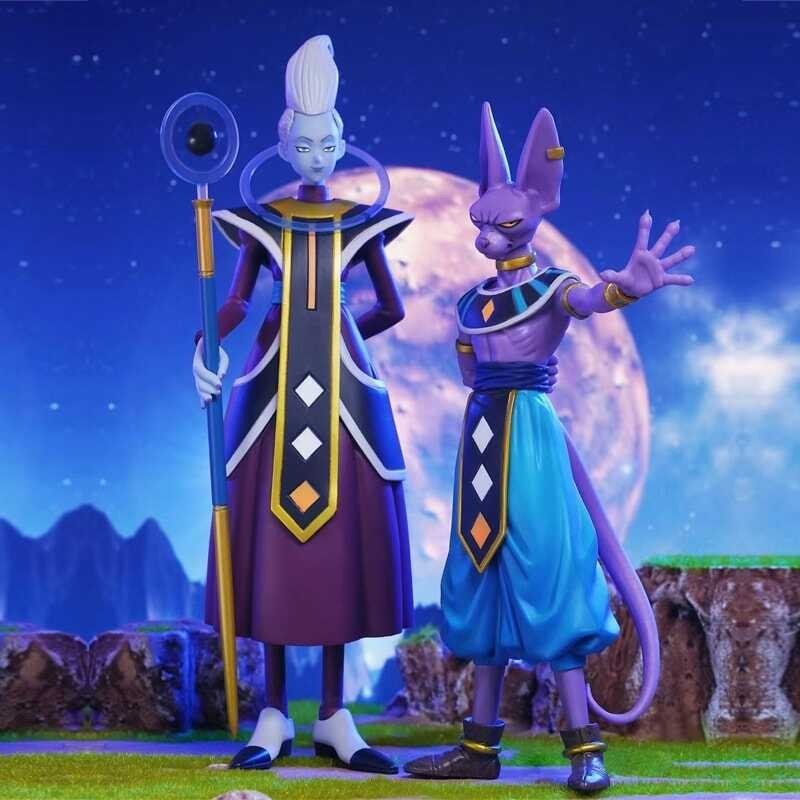 Dragon Ball Z Anime Action Figure Gods Of Destruction Dxf Whis Beerus ...