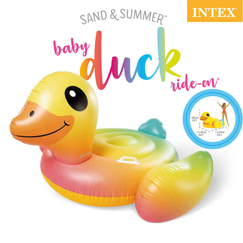 INTEX 57556 Children's Water Park Toy Little Yellow Mounted Summer ...