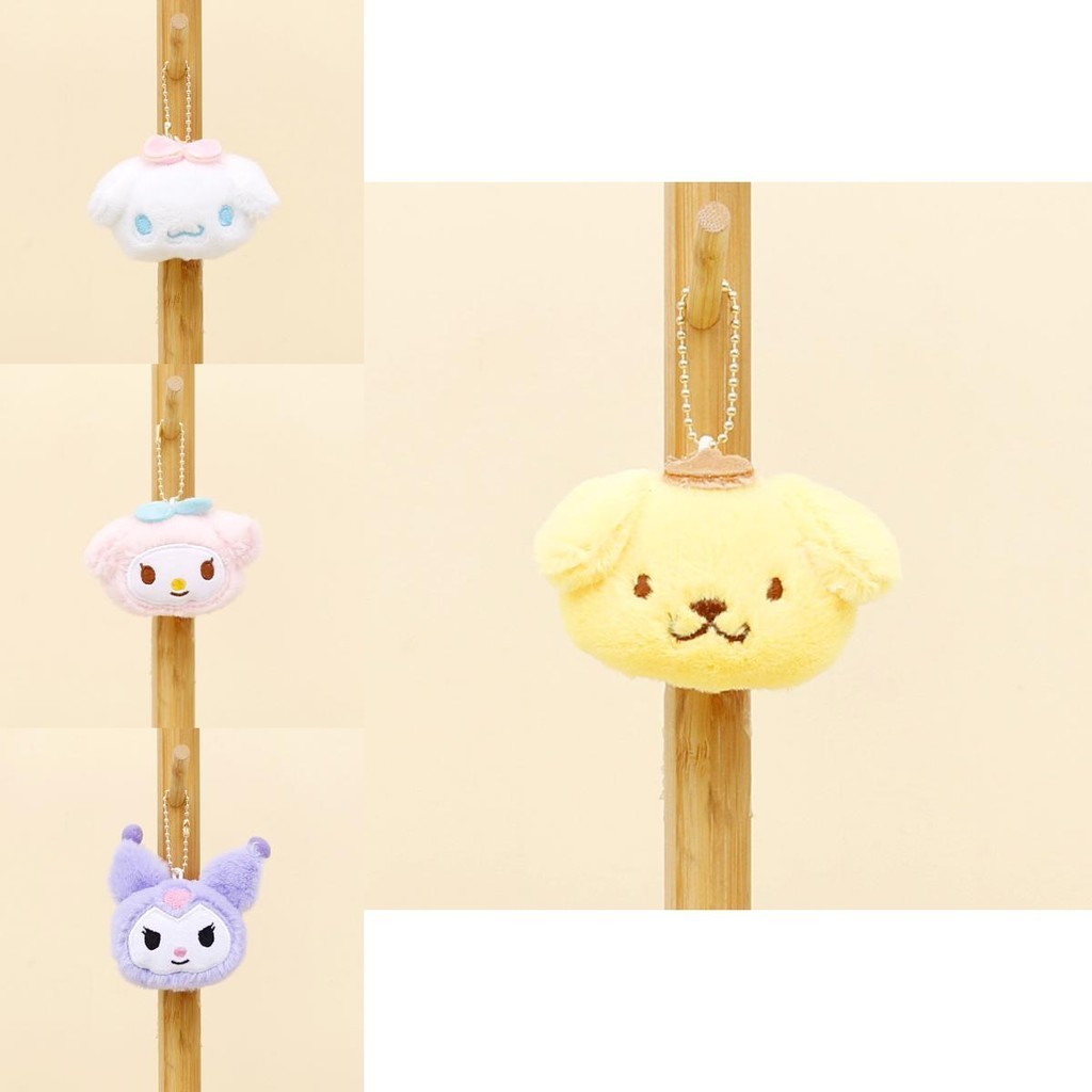 Cartoon Cute Animal Plush Keychain With Sanrio Characters Plush And ...