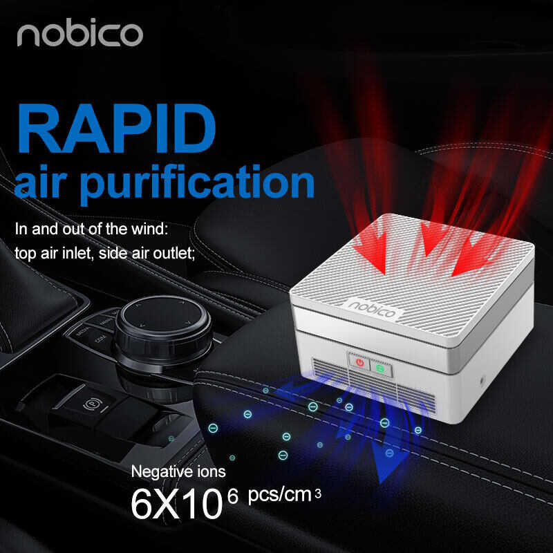 Nobico J012 Air Purifier With UVC Germicidal Effective Area 15 Sqm , High-Efficiency Composite ...