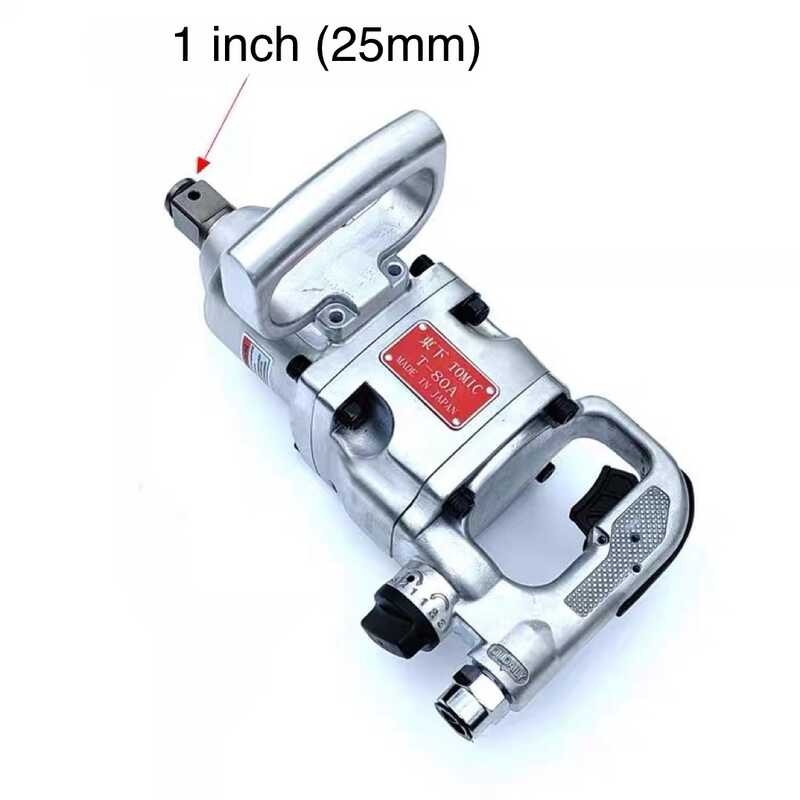 Pneumatic T-80A/80B 1"/ 3/4" Industrial-Grade Heavy Wind Guns 5000 Rpm ...