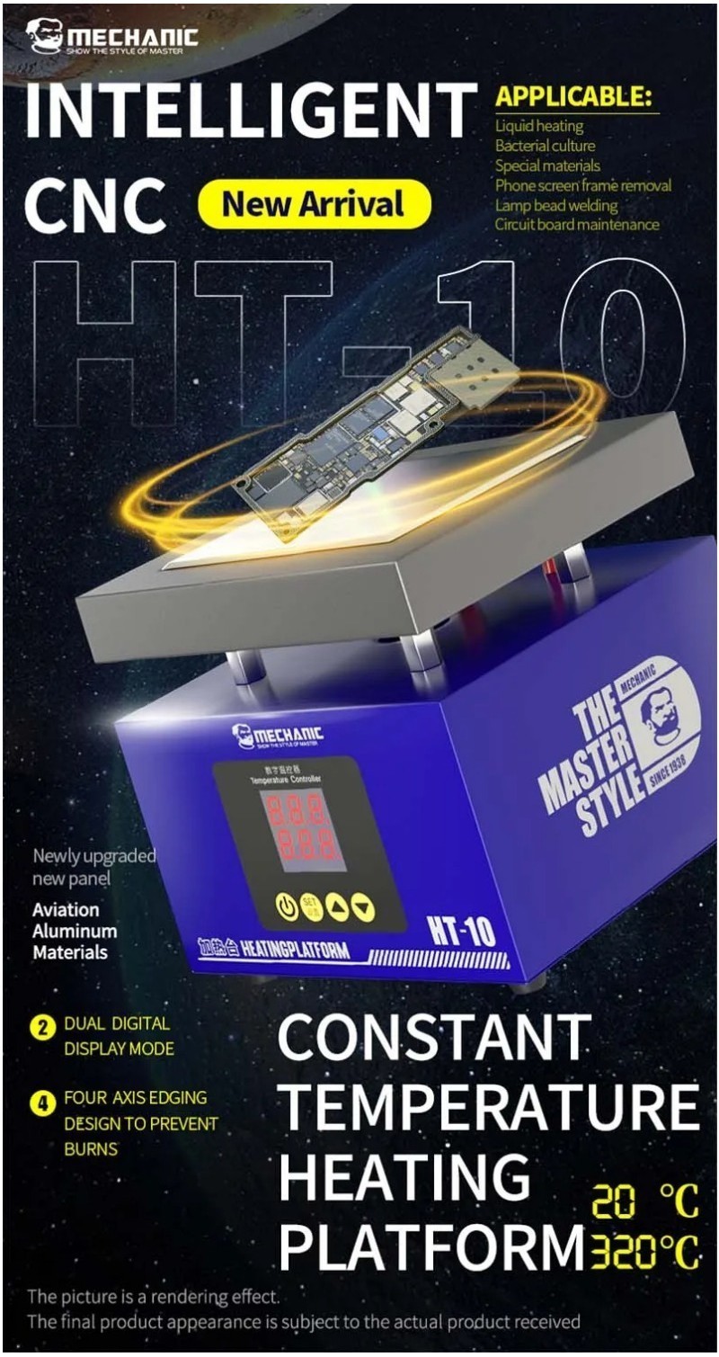 MECHANIC HT-10 Intelligent Constant Temperature Heating Table ...