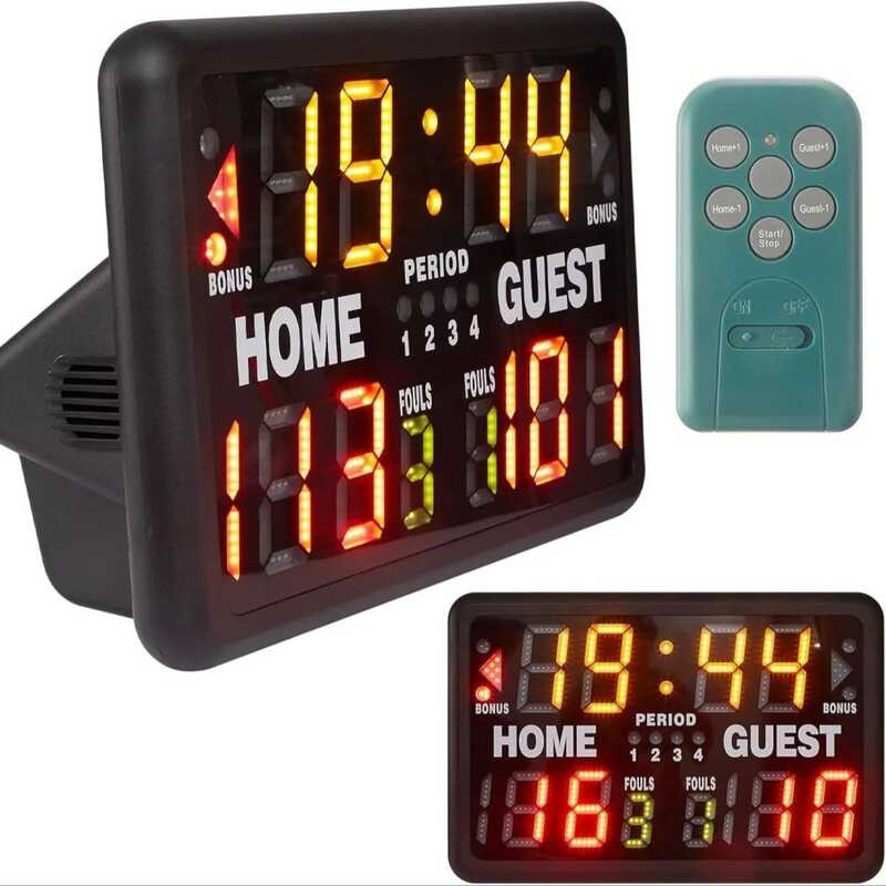 SSG Scoreboard BSN 24 X 16 Inch Electronic Basketball Scoreboard ...