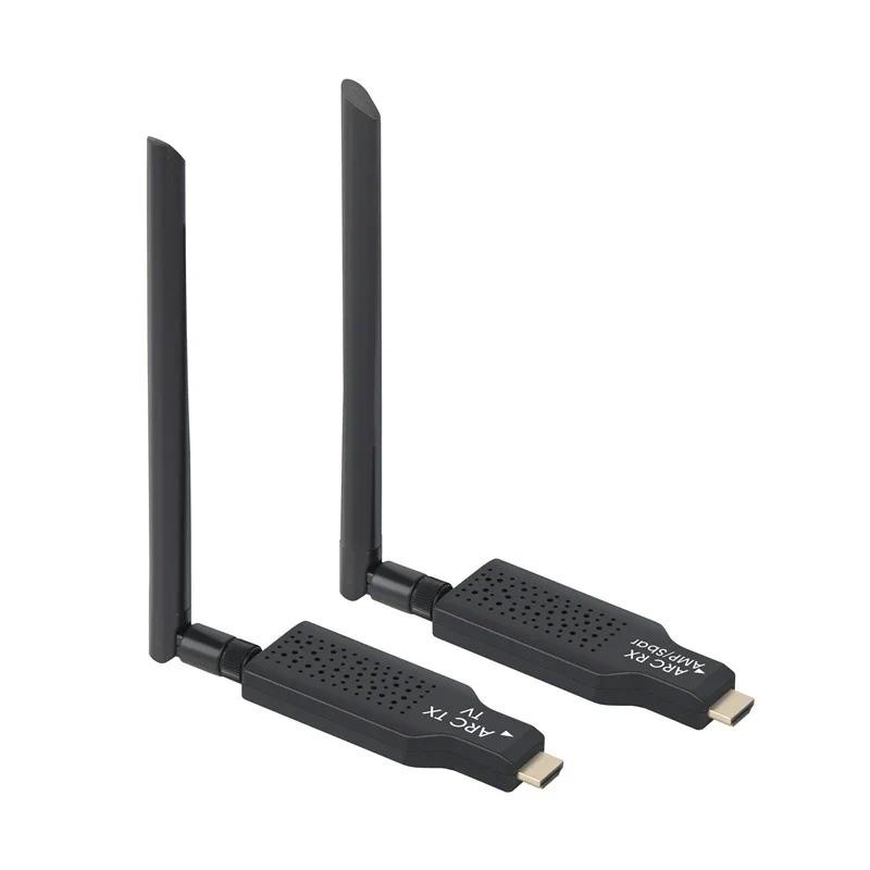2.4G Wireless HDMI ARC Audio Transmitter and Receiver Extender Adapter ...