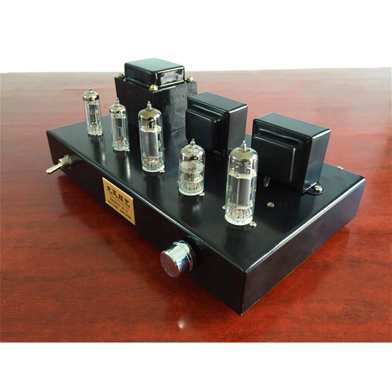 in stock 6N2 Push 6P14 Vacuum Tube Amplifier Dual 6Z4 Tube Rectifier HiFi Audio Amplifier ...