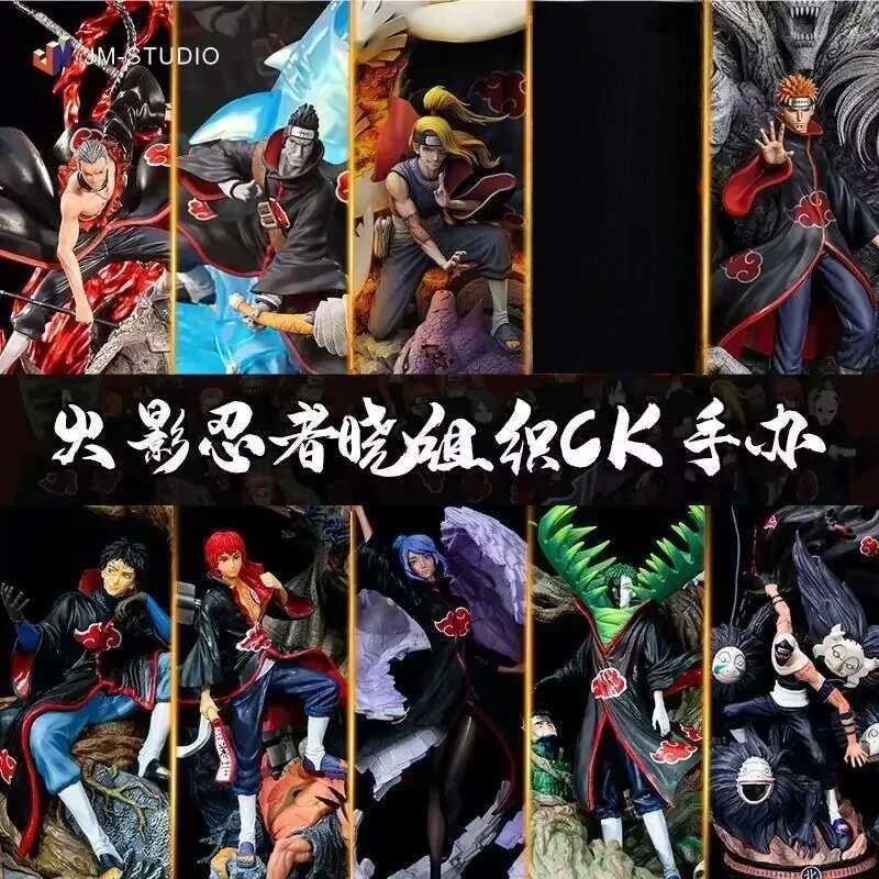 Large - Sized Anime Naruto Akatsuki Figures Uchiha Obito Figur Konan ...