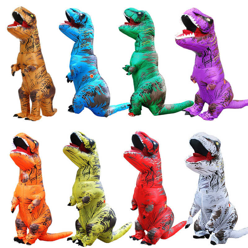 Sweet Dinosaur Costumes Suit Dress T-Rex Anime Party Cosplay Carnival ...