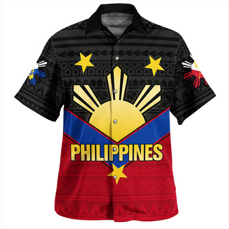 * Summer Vintage 3D Republic Of The Philippines National Flag Printing ...
