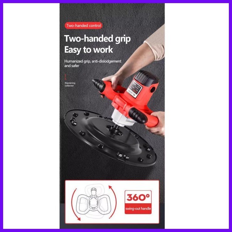 ♀ High quality wall electric sanding machine Putty cement leveling ...