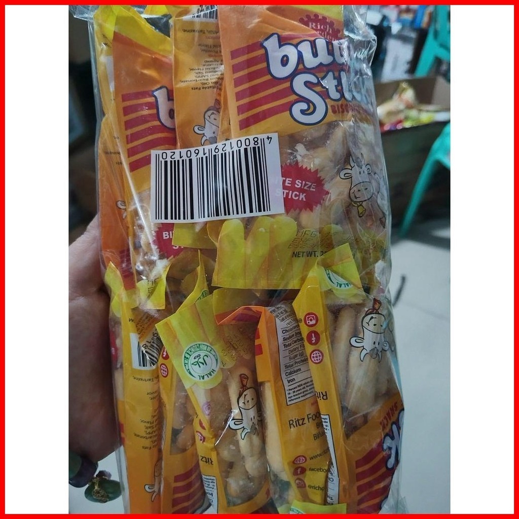 Butter Stick Biscuits 220g, s, Butter Cream Crackers, Pinoy Biskwit ...