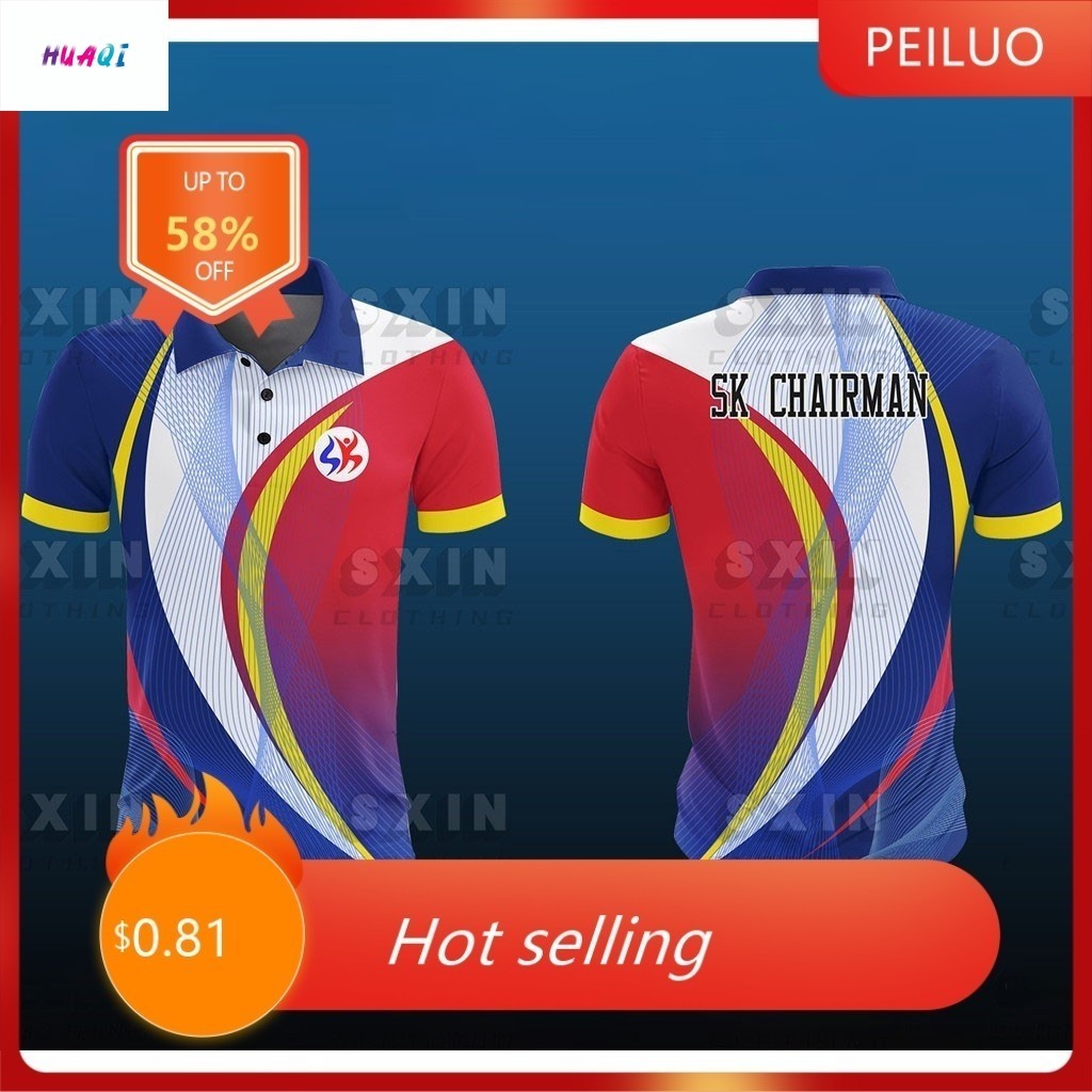 FULL SUBLIMATION SK TSHIRT POLO SHIRT FOR MEN | Shopee Philippines