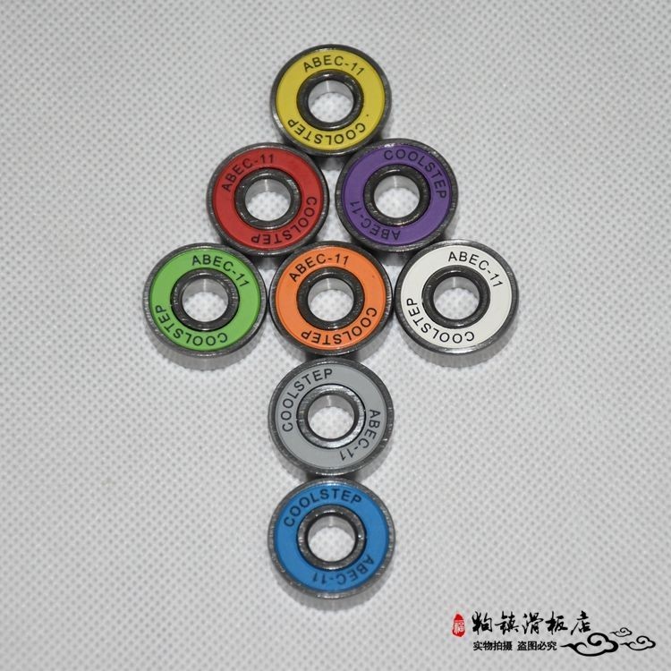 Skateboard Bearings High Speed Silent Professional Long Board Fish ...