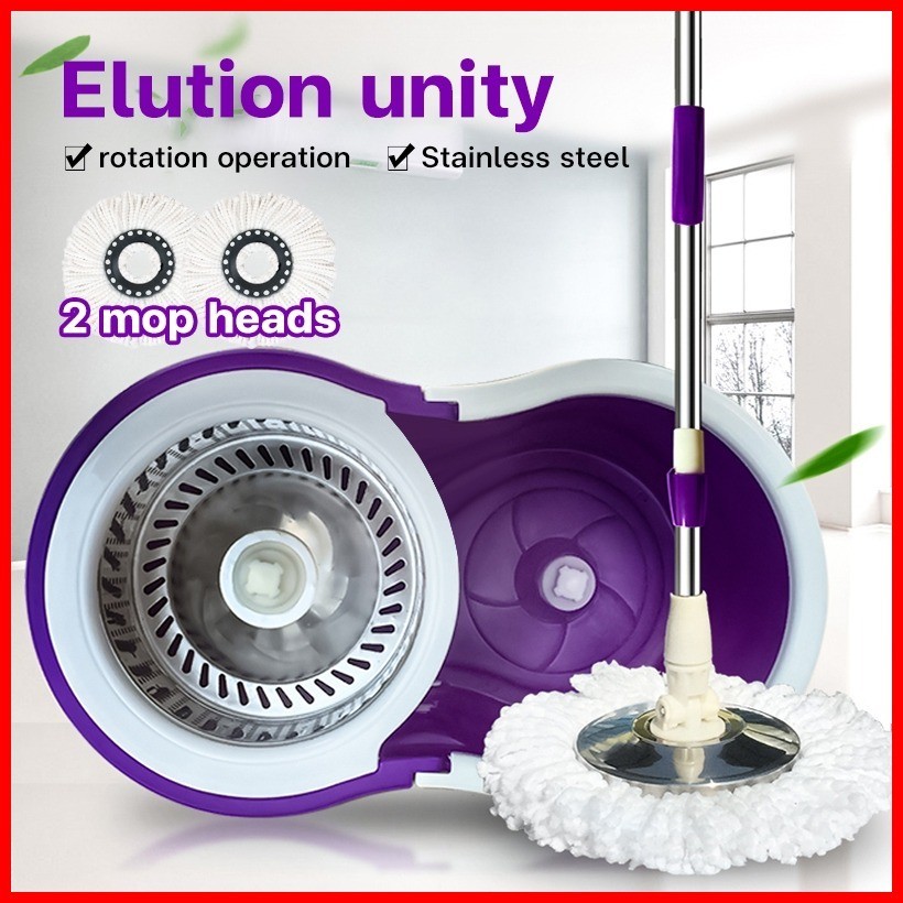 LIMI mop spin mop home cleaning dual-drive swivel mop 360°all-round ...
