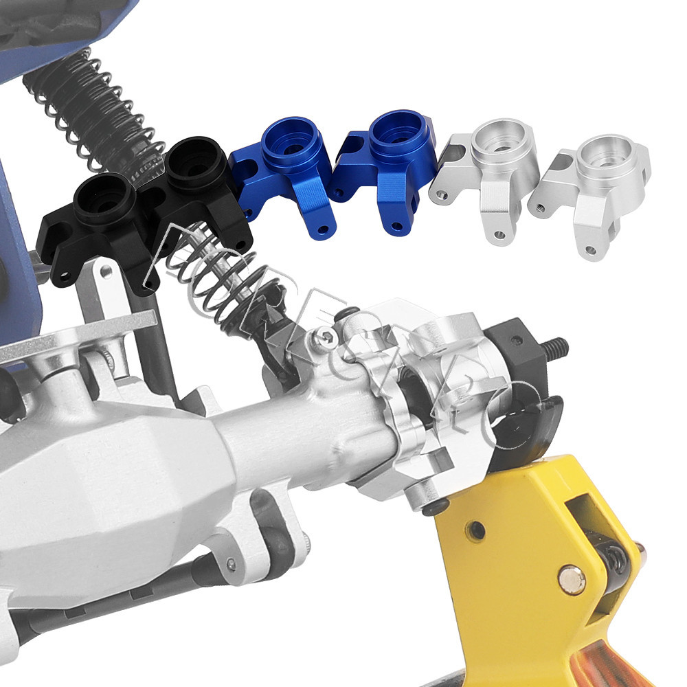 2 Type of Aluminium Front Steering Knuckles Block with Bearing for Losi ...