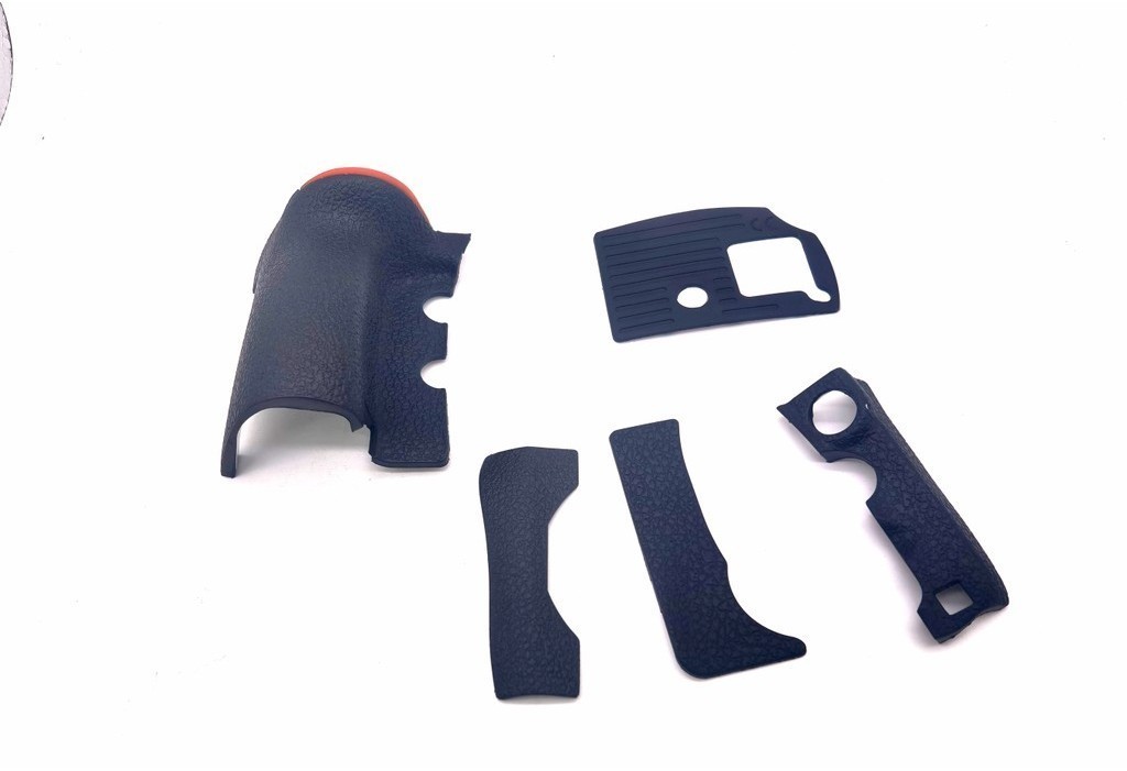 5 pcs(1set) For Nikon D810 Body Rubber Grip / Bottom / Rear Thumb ...