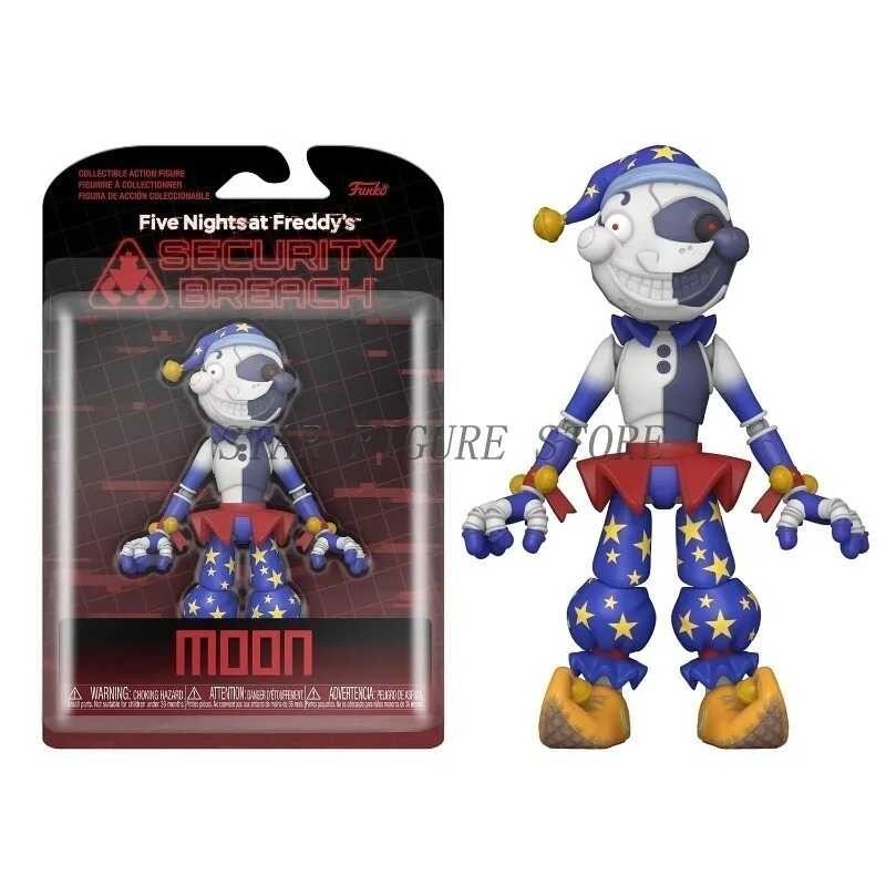 93 Game FNAF Sundrop Moondrop Action Figure PVC - Sun Moon Joker ...