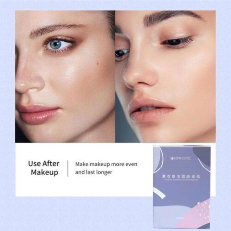 300pcs/box Facial Oil Control Paper Absorption Sheets Tissue Face ...