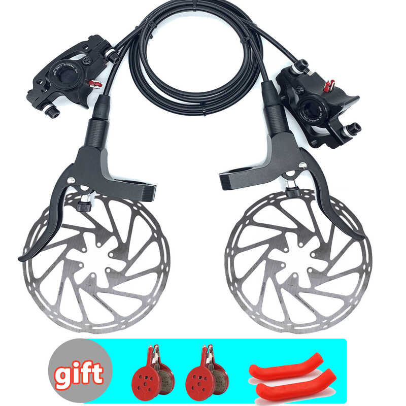 Ng Isang Pares Basikal Na Hydraulic Disk Brakes MTB Hydraulic Front ...