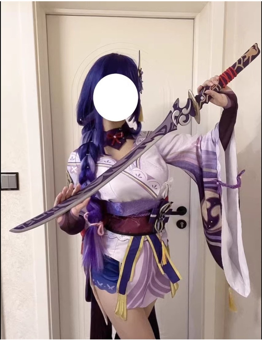 GENSHIN IMPACT RAIDEN SHOGUN COSPLAY PROPS | Shopee Philippines