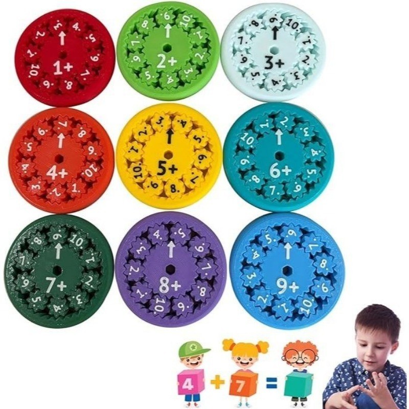 Math Fidget Spinners Desktop Math Fingertip Math Addition Subtraction ...