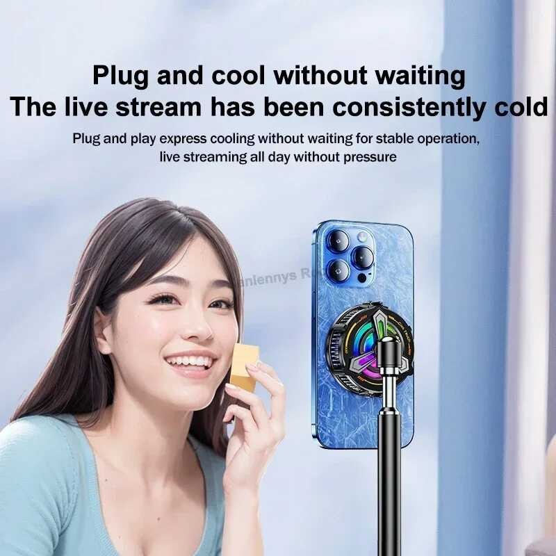 Universal CT10 Mobile Phone Cooler Semiconductor Coog Fan Freeze ...