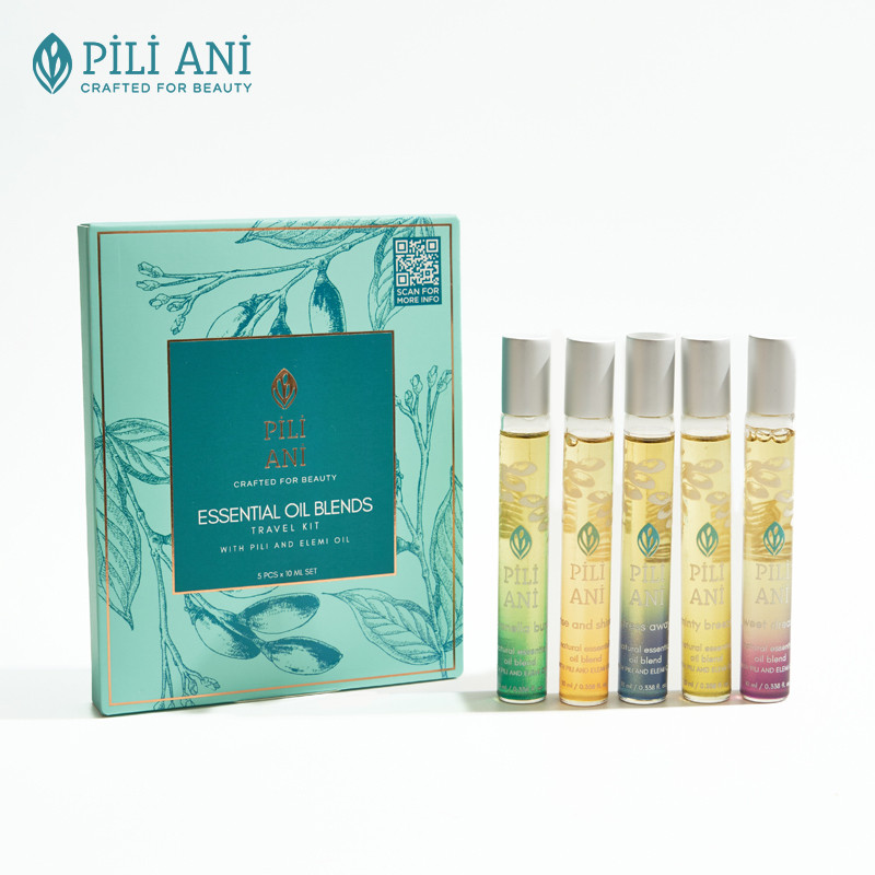 Pili Ani Essential Oil Travel Kit – Set of 5 | Shopee Philippines