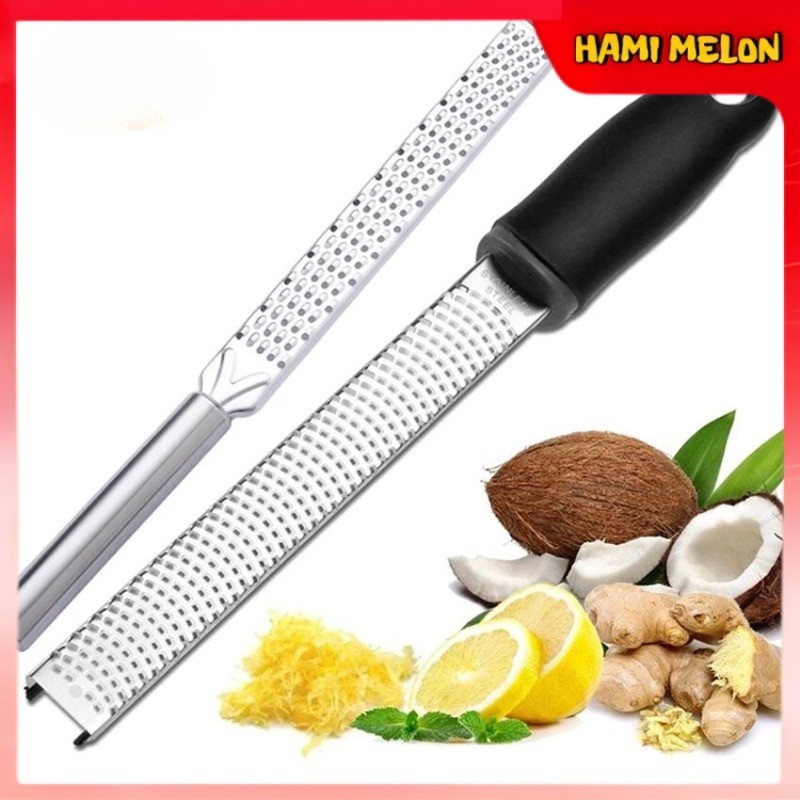 Stainless Steel Lemon Zester Cheese Fruits Spice Vegetable Grater ...