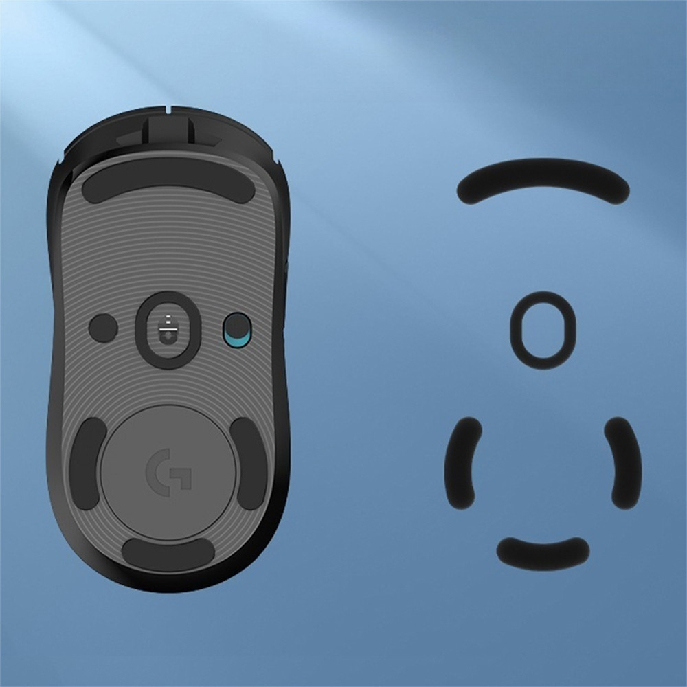 Round Black Mouse Skates Feet Pad For Logitech G102 Logitech G304 ...