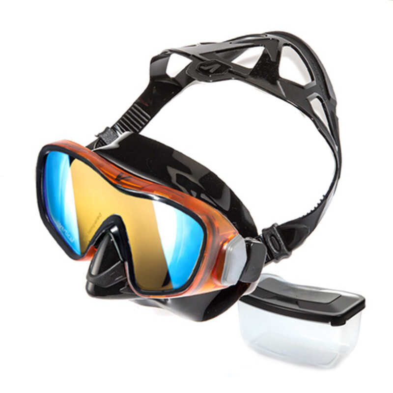 Imported Silicone Anti-Uv Professional Diving Mask Deep Dive Snorkeling ...