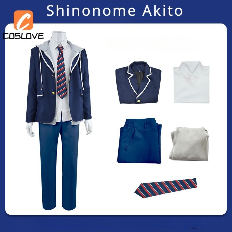 Project Sekai Colorful Stage Shinonome Akito Cosplay Full Set Costume ...