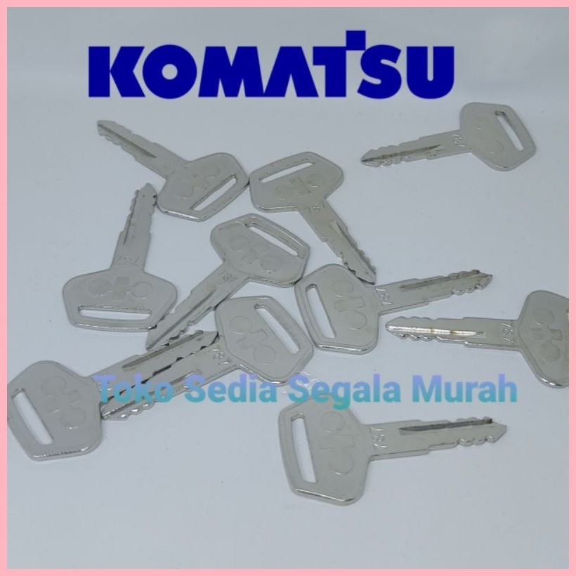 ☢ Key Komatsu Master Key Komatsu HD OHT Dozer DZ Motor Grader PC ...