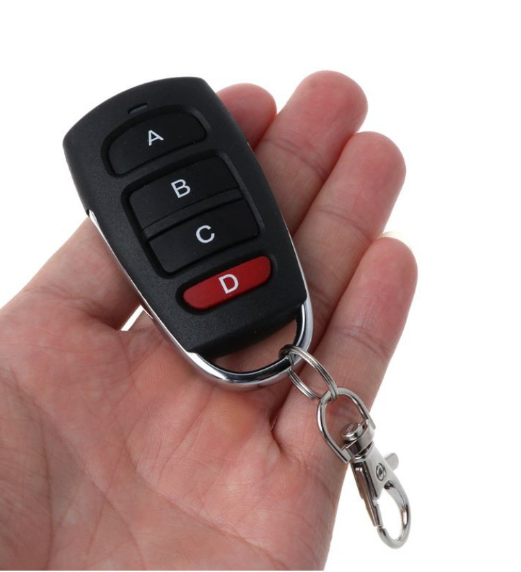 Universal Remote Control 433MHz/315MHz Garage Door/Gate/Sunroof Alarm ...