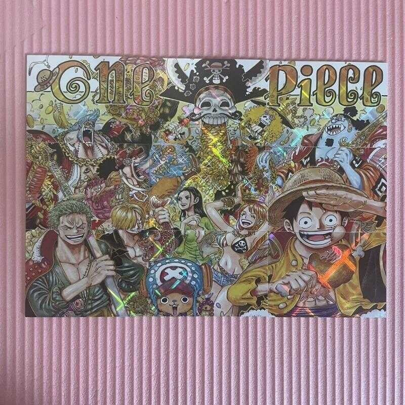 Anime One Piece Monkey D Luffy Nami Nico Robin Boa Han Sanji Puzzle ...